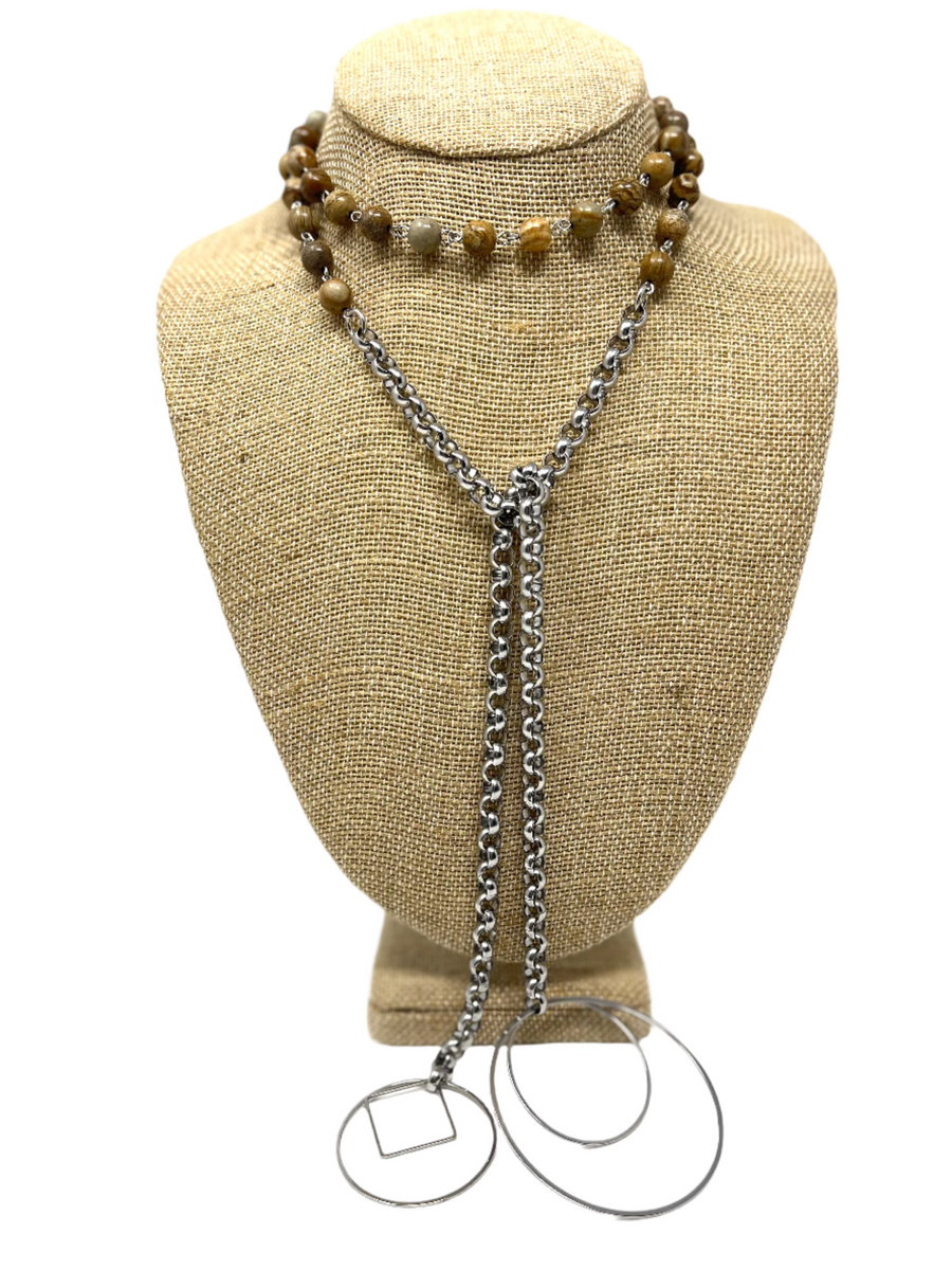 Miss Prissy's Designs | Jasper Rosary Elegance